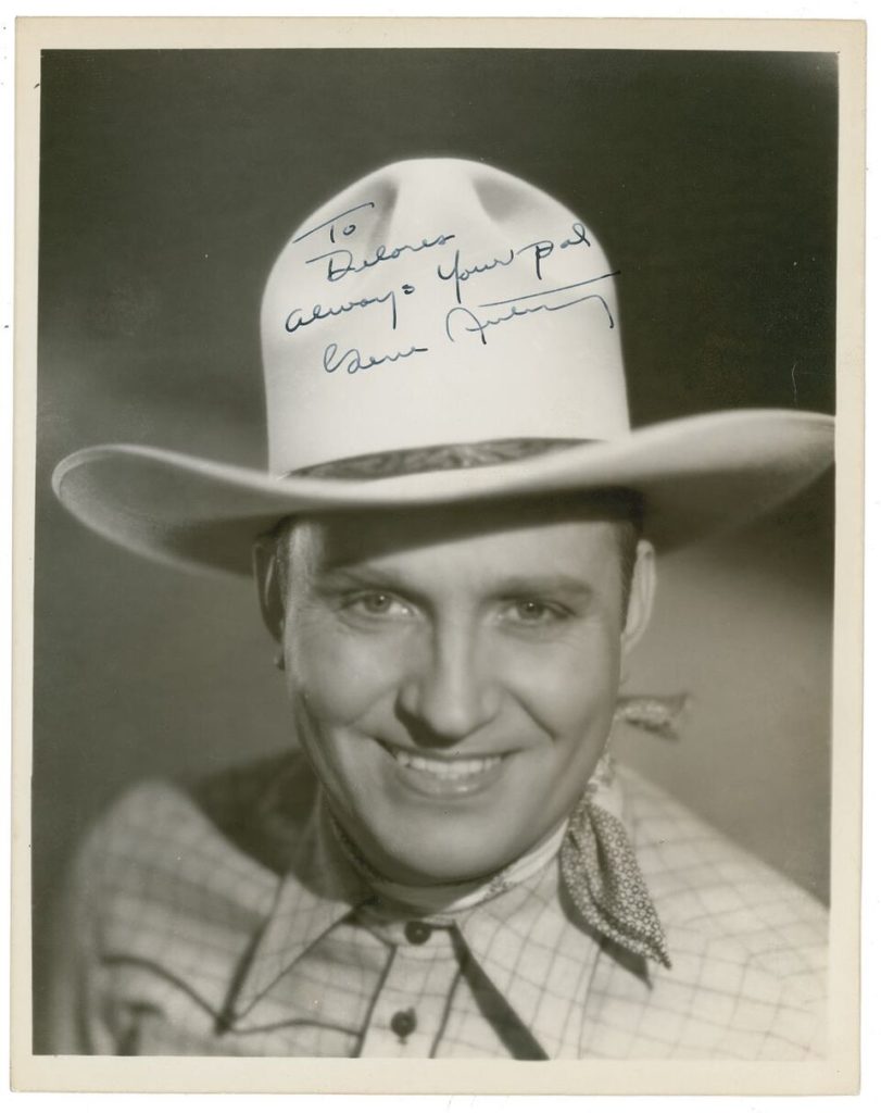 Gene Autry Autograph (Click for full image) | Best Movie Posters