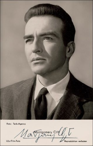 Montgomery Clift Autograph (Click for full image) | Best Movie Posters