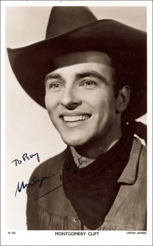 Montgomery Clift New Autograph (Click for full image) | Best Movie Posters